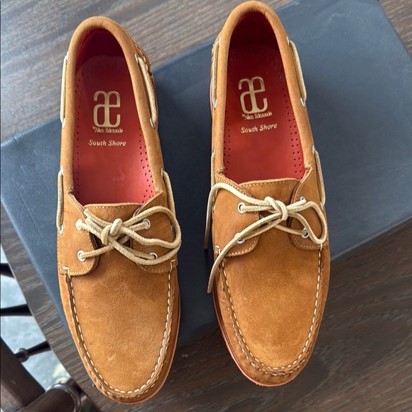 Allen Edmonds | Shoes | Allen Edmonds South Shore Tan Boat Shoes 1d ...